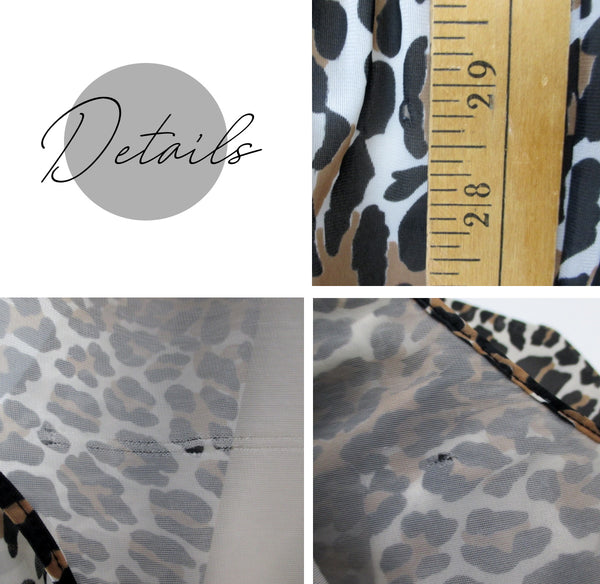 Vintage 60s Leopard Print Nightgown L – Bombshell Bettys Vintage